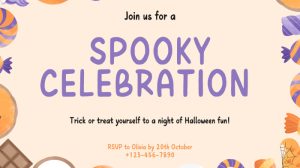 100+ Halloween Party Invitation Wording Ideas | LightX