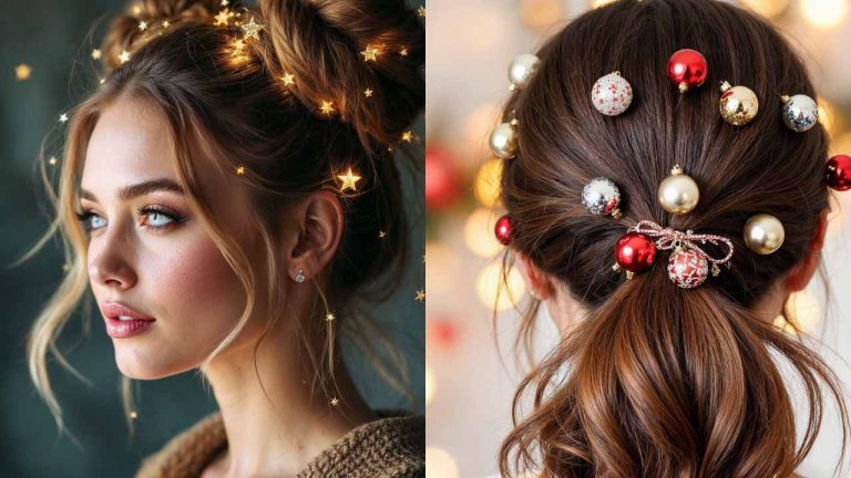 42 Best Christmas Hairstyles to Try in 2025 | LightX