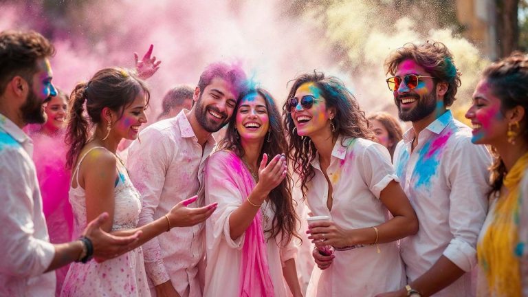 10 Creative Holi Photoshoot Ideas | LightX